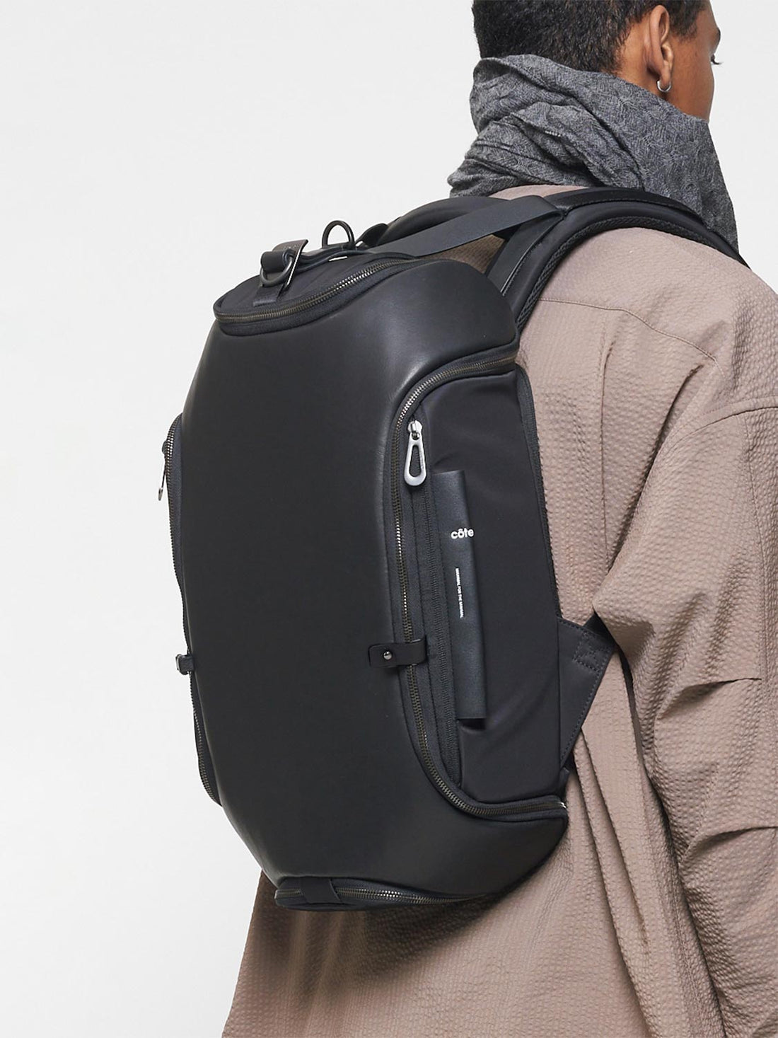 côte&ciel | Avon Backpack Leather Black côte&ciel APAC